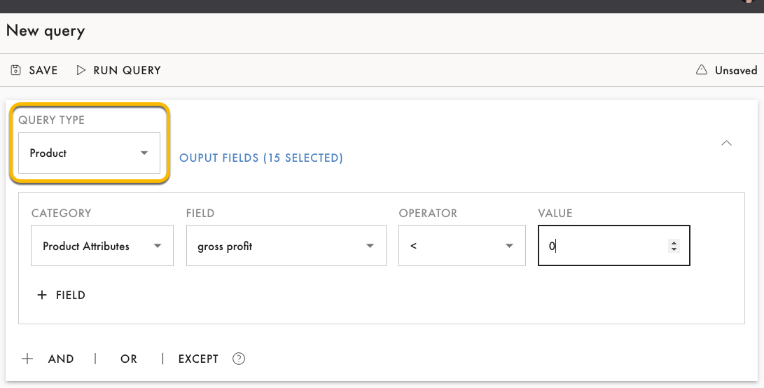 Get started with Query Builder – Reactor Help Center
